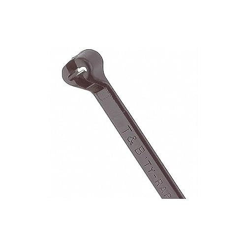 Thomas and Betts TY24MX 5.5" Nylon Black Cable Tie, Pack of 1000 ...