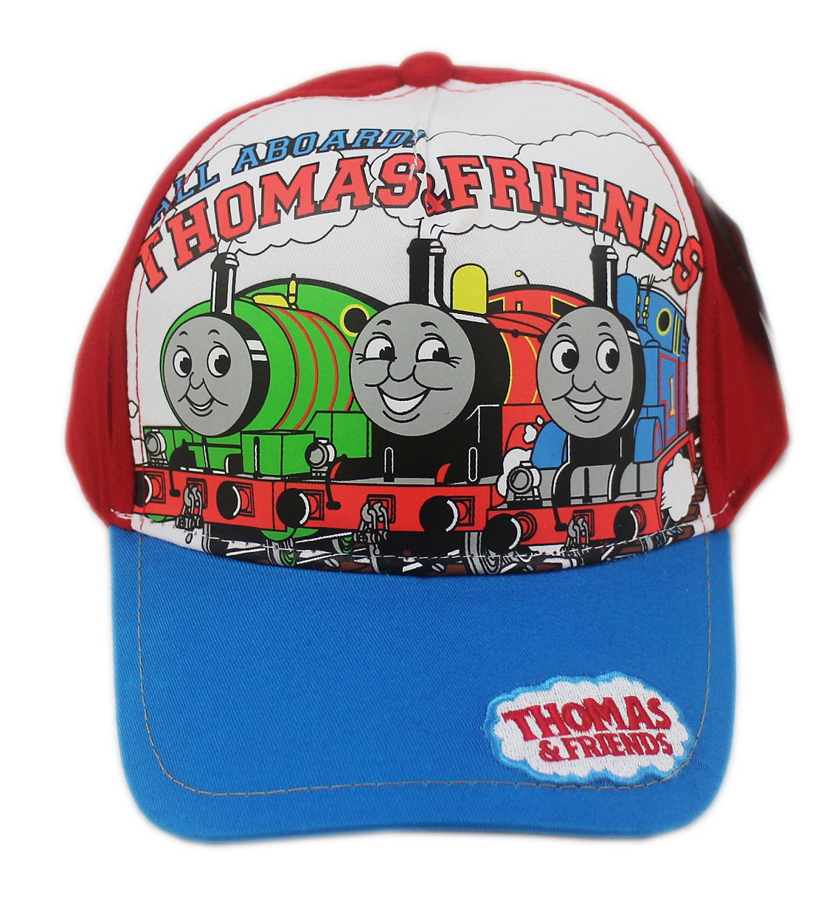 Thomas and Friends All Aboard Velcro Adjustable Cap - Walmart.com