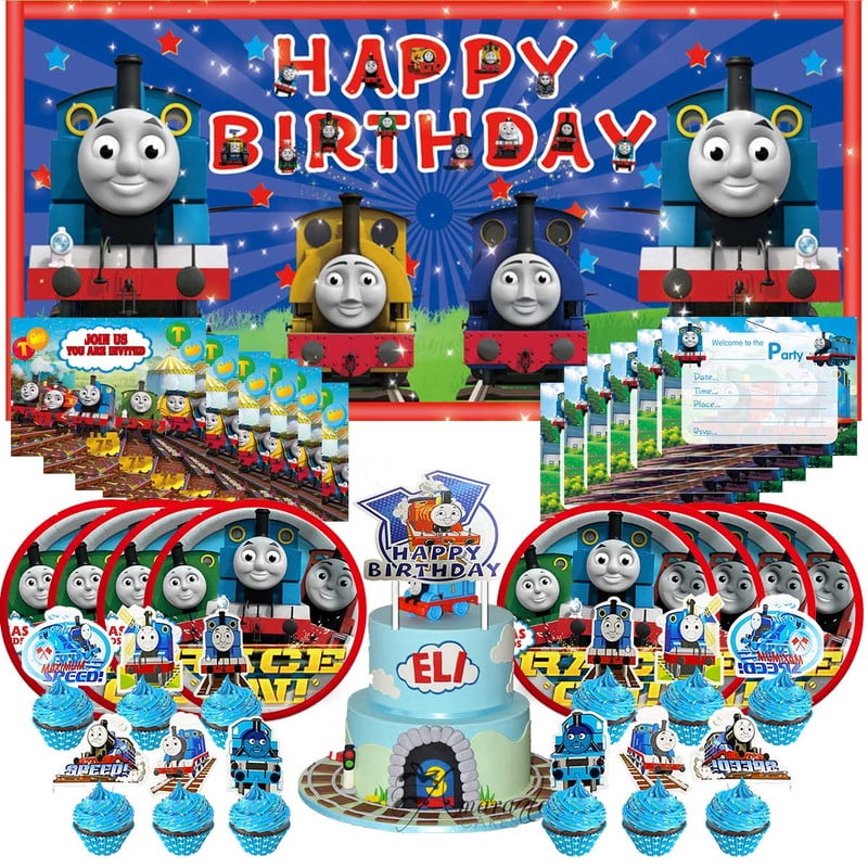 Thomas and Friends Invitation Cards Invite Party Supplies Decor ...
