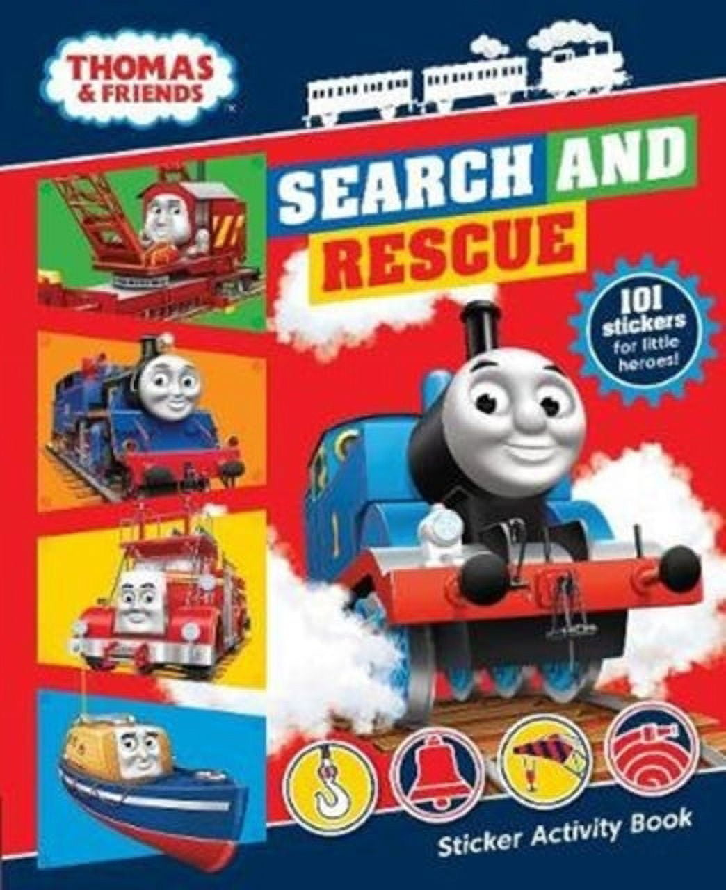Thomas and Friends: Search and Rescue Sticker Activity Book - Walmart.com