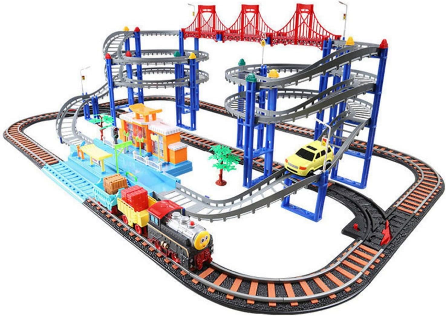 Thomas and friends motorized trains train track sets train railway set ...