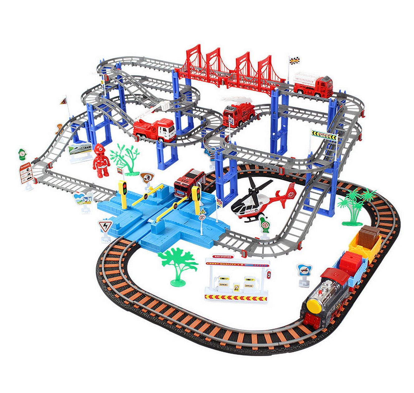 Thomas and friends motorized trains train track sets train railway set ...