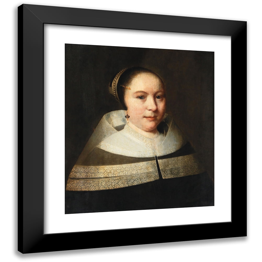 Thomas de Keyser 12x14 Black Modern Framed Museum Art Print Titled ...