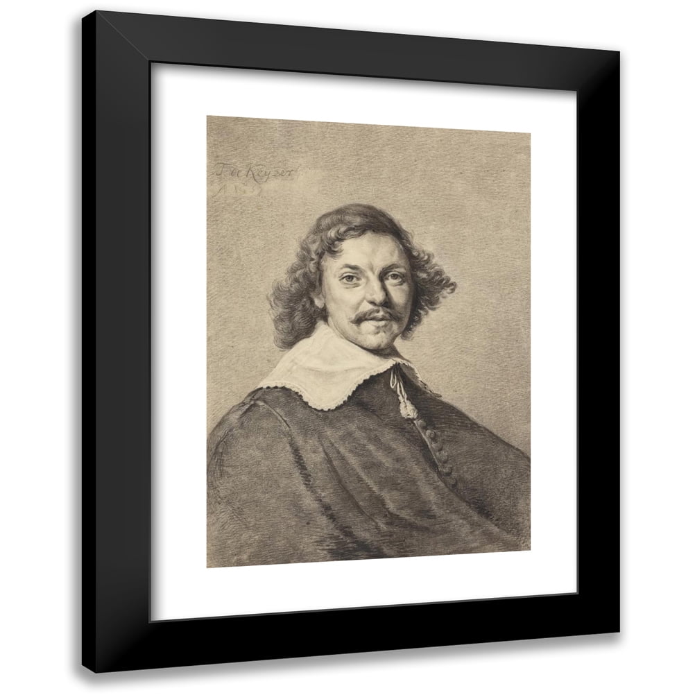 Thomas de Keyser 14x18 Black Modern Framed Museum Art Print Titled ...