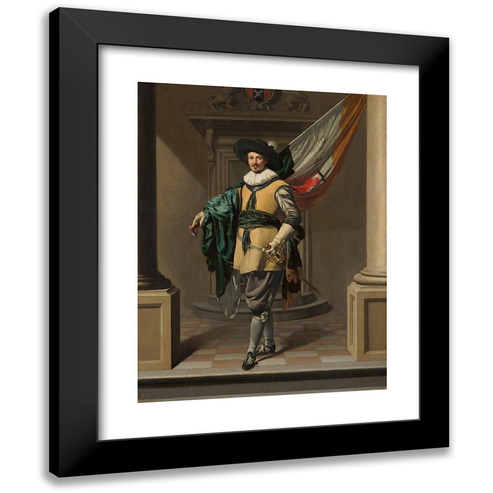 Thomas de Keyser 15x18 Black Modern Framed Museum Art Print Titled ...