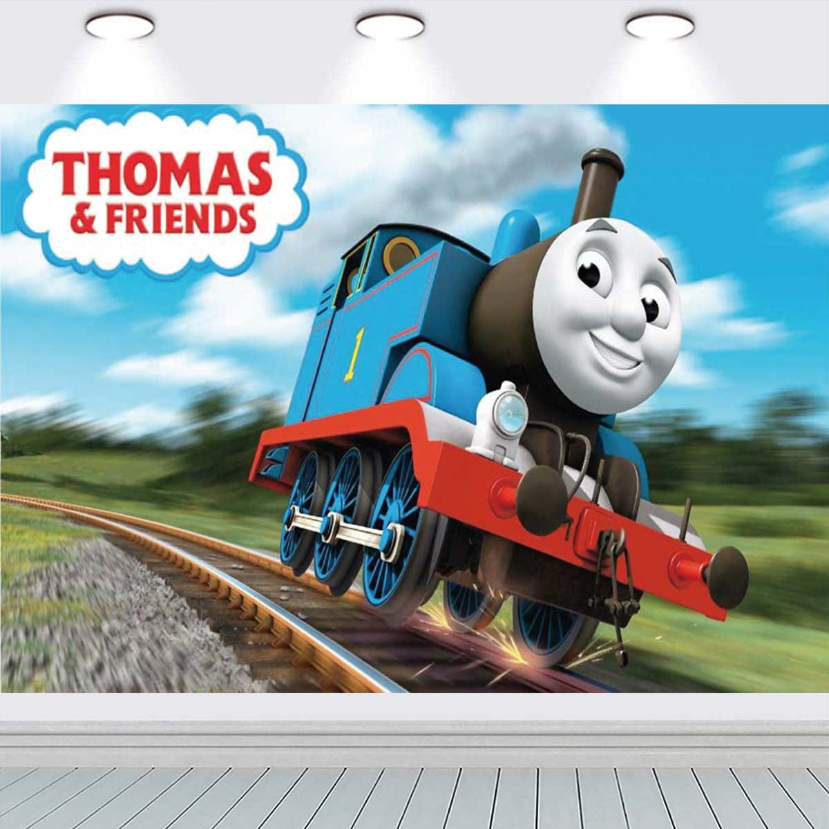 Thomas school Poster Backdrop Banner Party Supplies Birthday ...