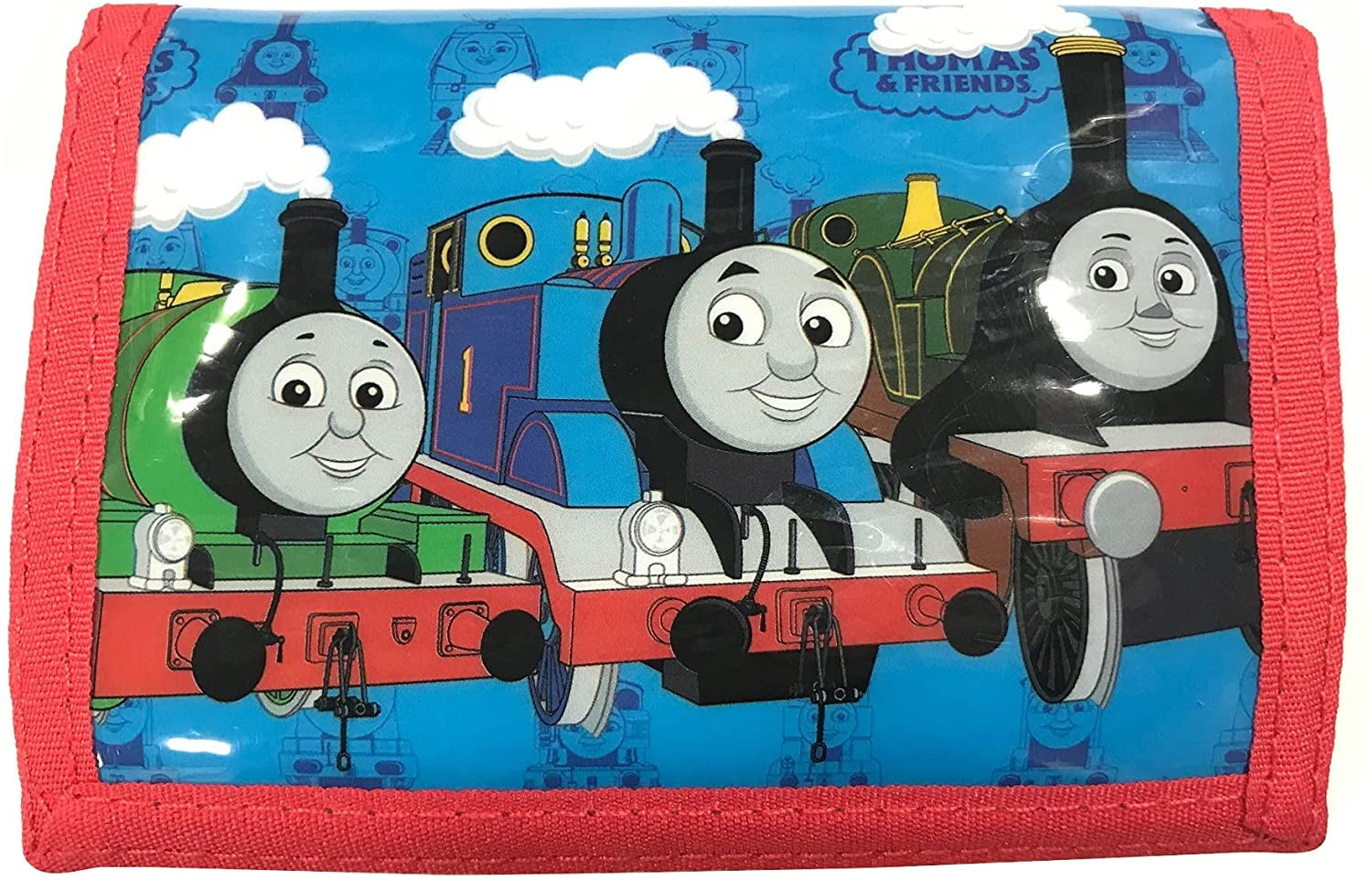Thomas the Tank Engine Wallet, Toddler Money Secure, Tri-Fold with Coin ...