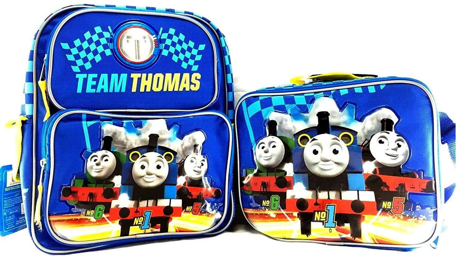 Thomas the Tank Engines Unisex Backpack Set, Blue, 2-Piece - Walmart.com