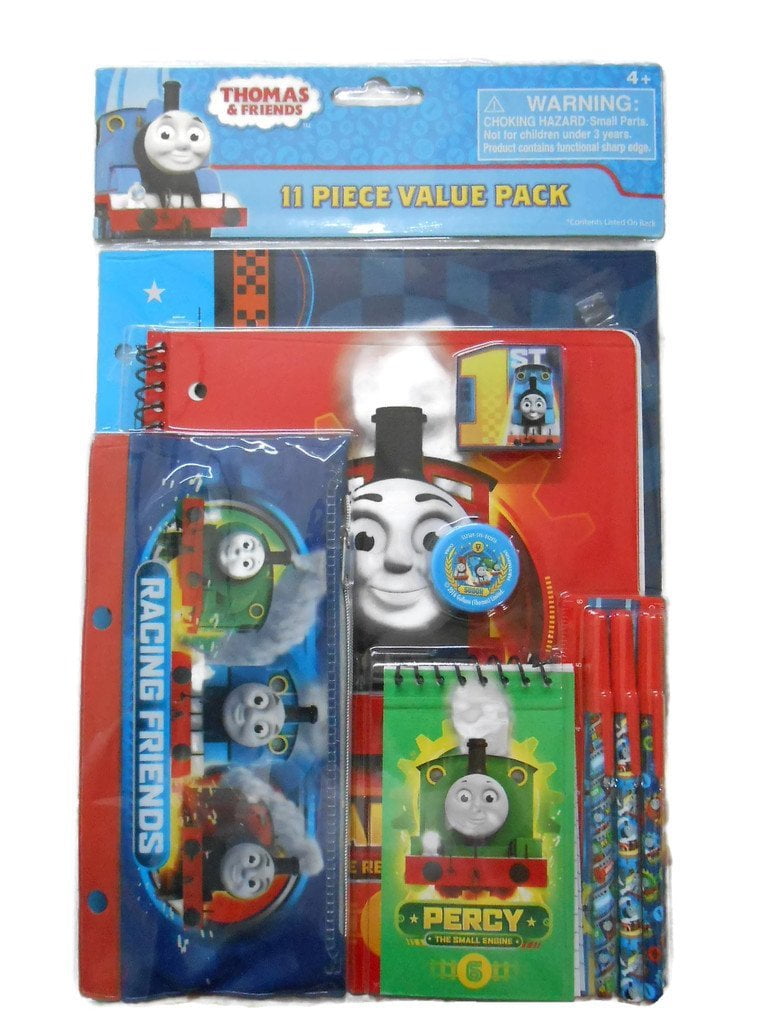 Thomas the Train Tank Stationery Set 11 Pieces Value Pack. Notebooks ...