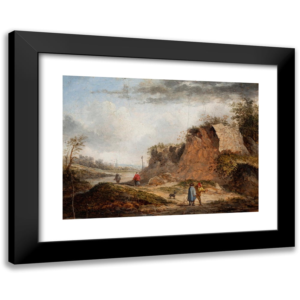 Thomas van Apshoven 18x14 Black Modern Framed Museum Art Print Titled ...