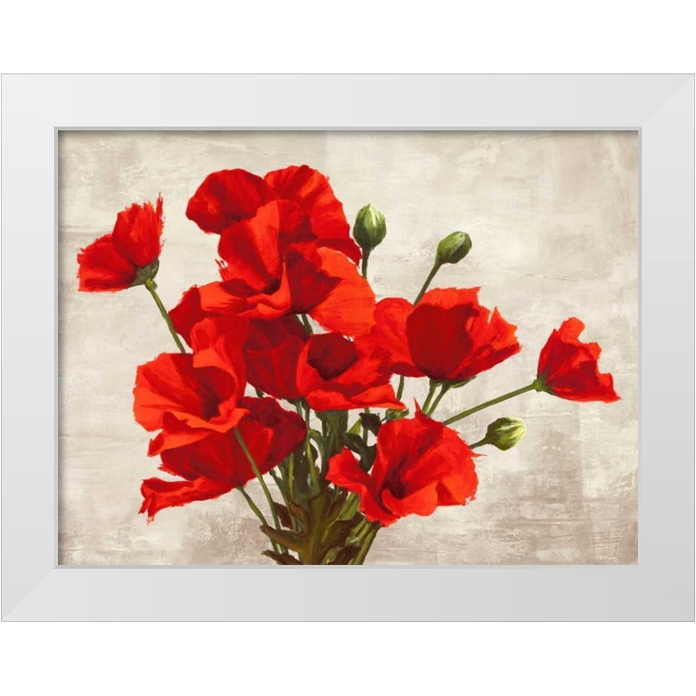 Thomlinson, Jenny 14x12 White Modern Wood Framed Museum Art Print ...