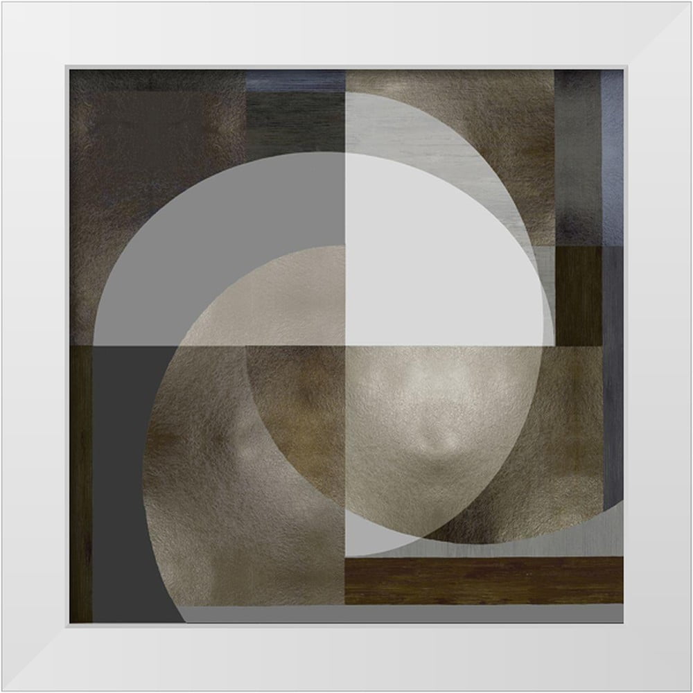 Thompson, Justin 20x20 White Modern Wood Framed Museum Art Print Titled ...