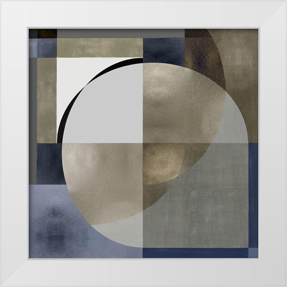 Thompson, Justin 20x20 White Modern Wood Framed Museum Art Print Titled ...