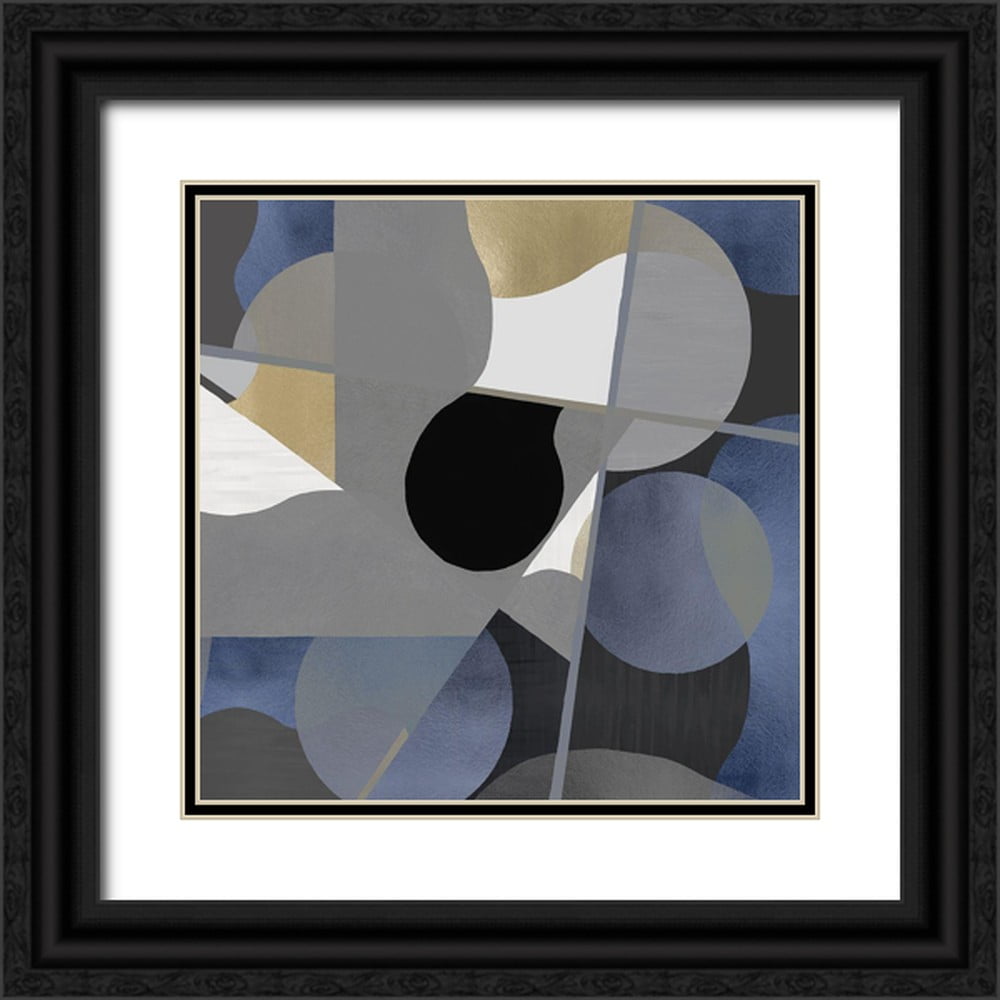 Thompson, Justin 26x26 Black Ornate Wood Framed with Double Matting ...