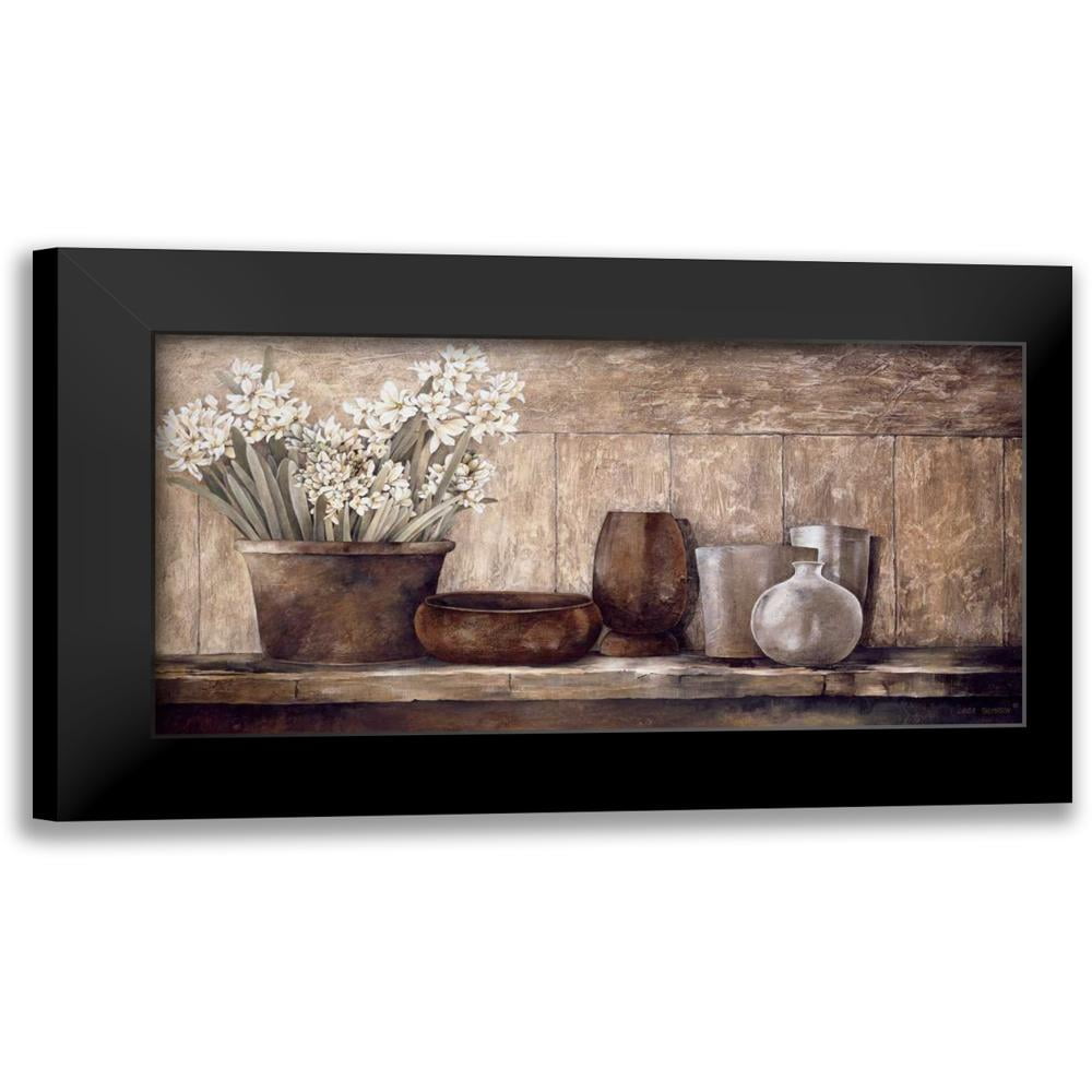 Thompson, Linda 14x9 Black Modern Framed Museum Art Print Titled ...