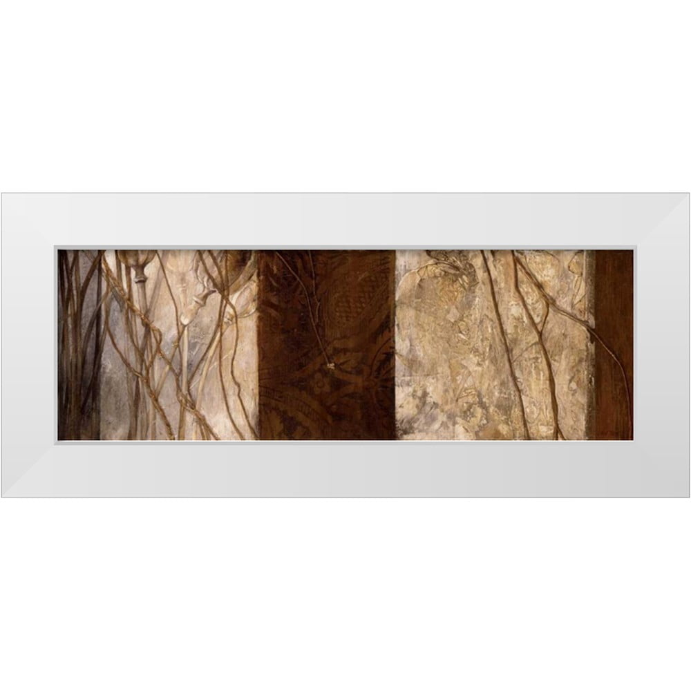 Thompson, Linda 18x9 White Modern Wood Framed Museum Art Print Titled ...