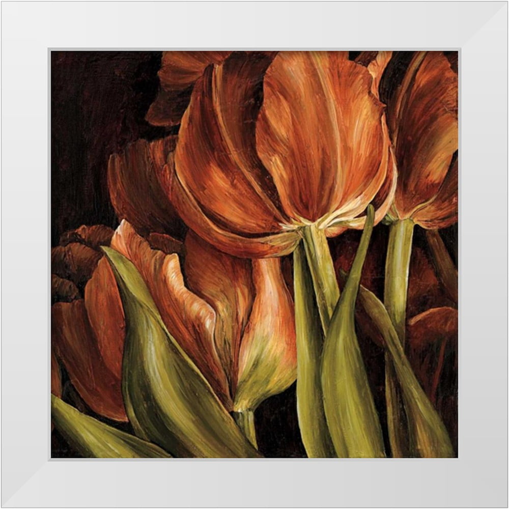 Thompson, Linda 20x20 White Modern Wood Framed Museum Art Print Titled ...