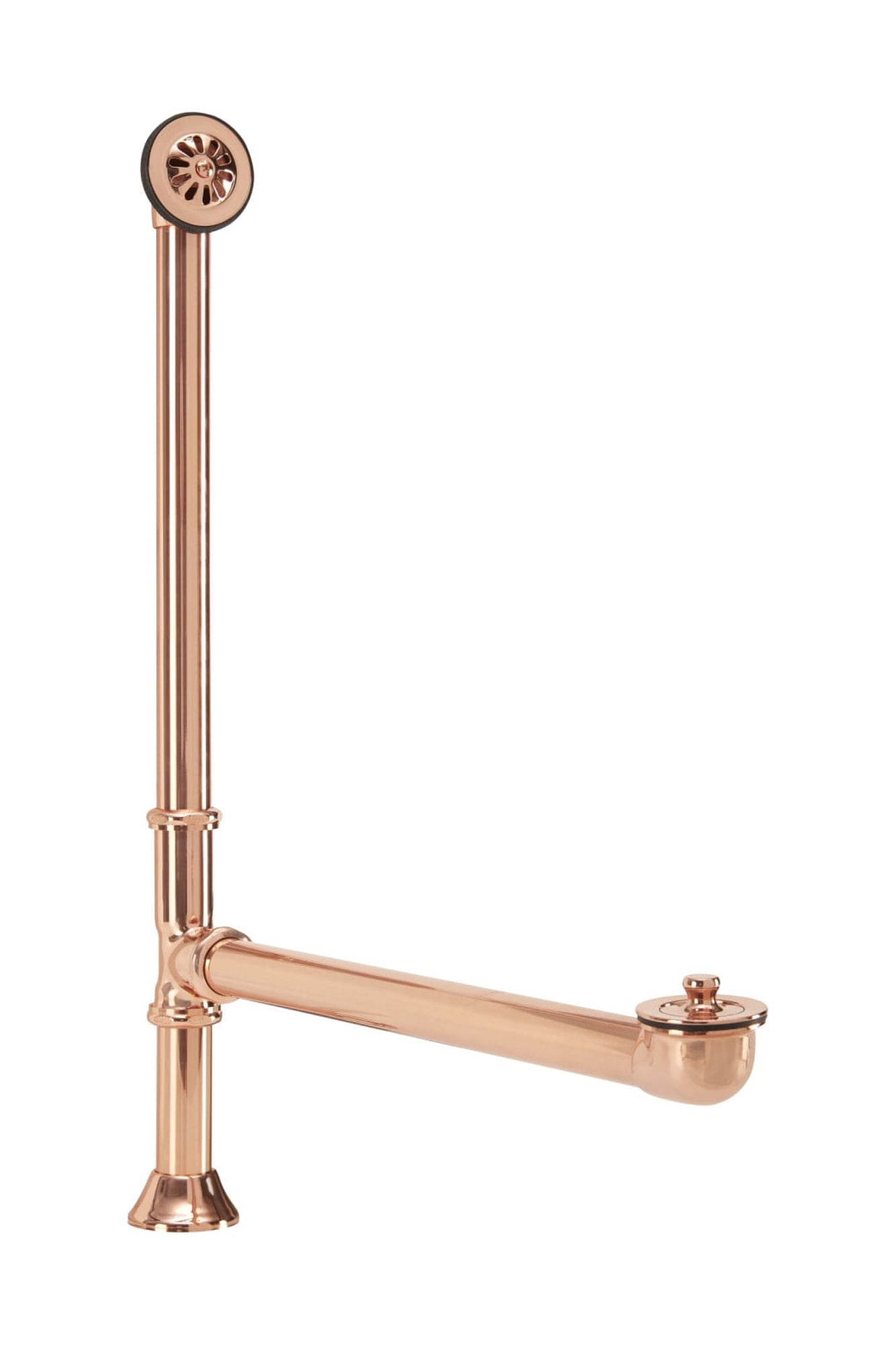 Thompson Traders Tdbtwo-Pc Tub Overflow And Drain Assembly - Copper ...