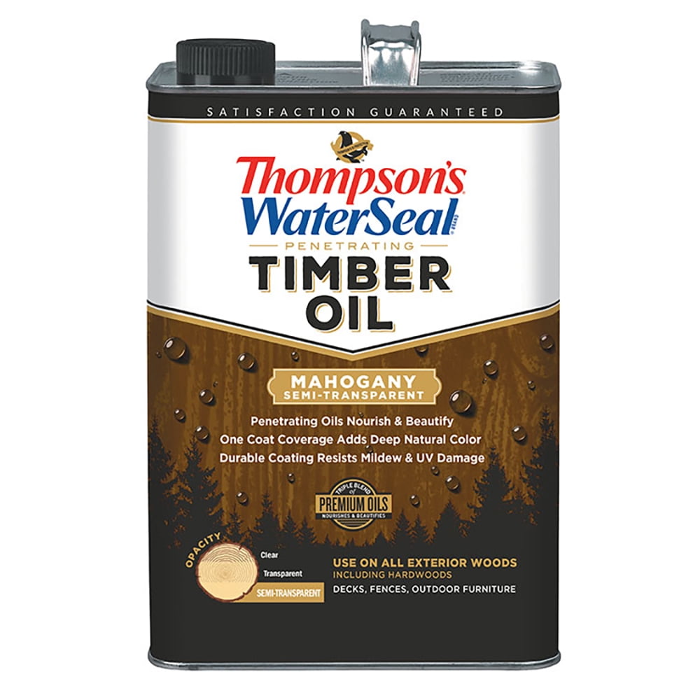 Thompson's WaterSeal Penetrating Timber Oil, Waterproof Wood Sealer ...