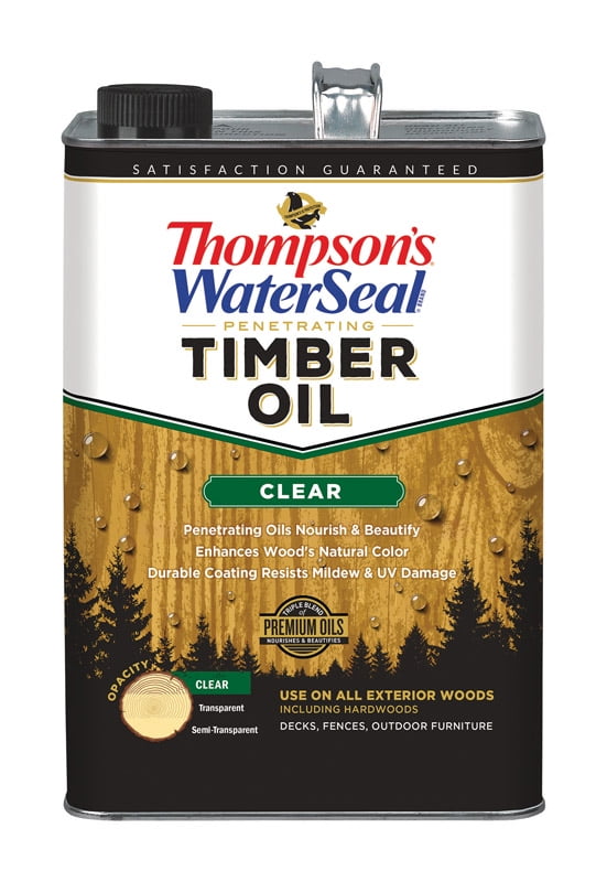 Thompson's WaterSeal Penetrating Timber Oil Transparent Clear ...