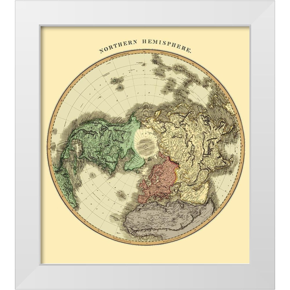 Thomson 15x16 White Modern Wood Framed Museum Art Print Titled ...