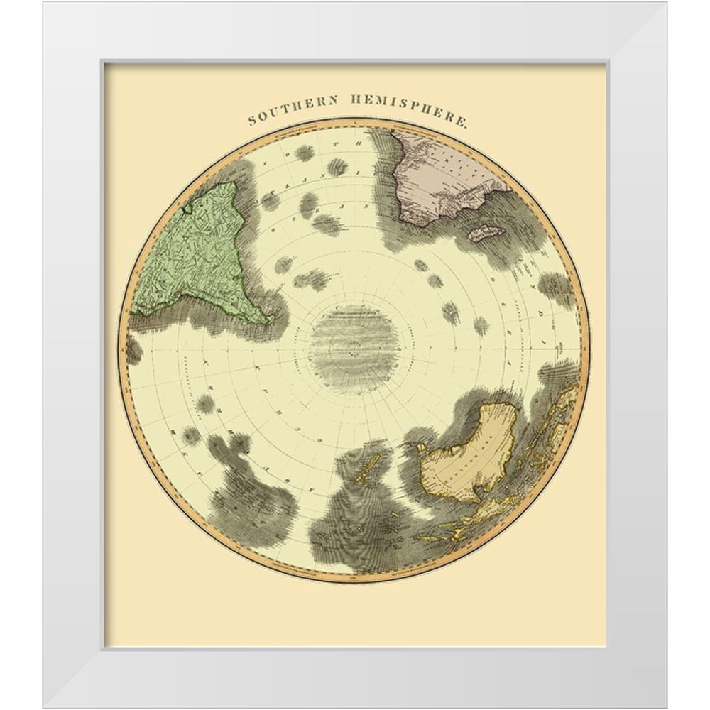 Thomson 20x23 White Modern Wood Framed Museum Art Print Titled ...