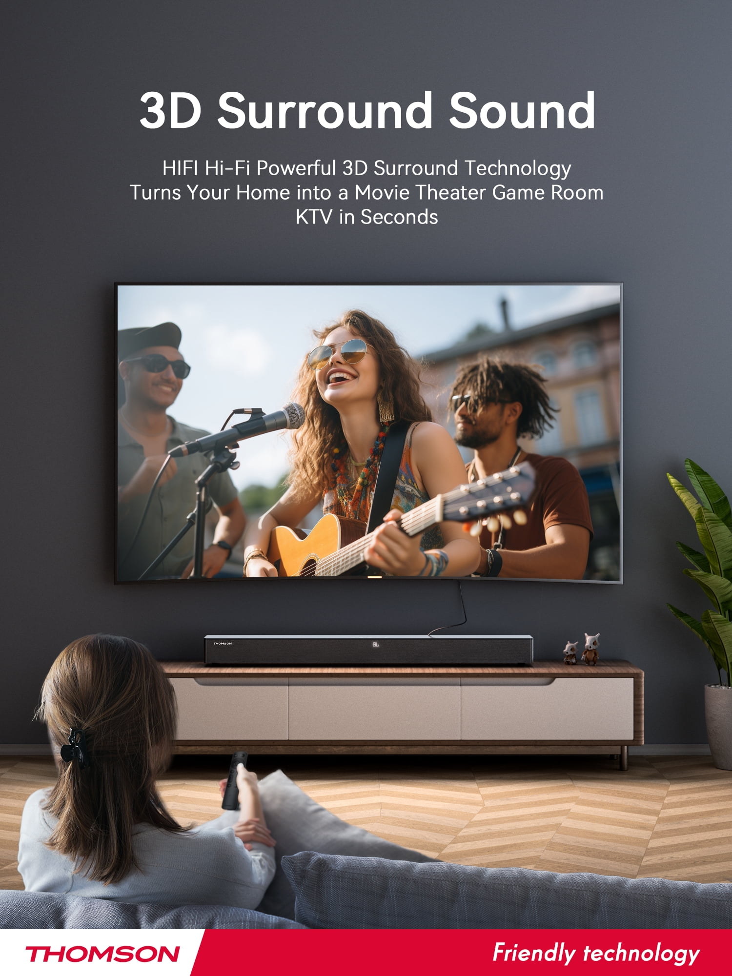 Thomson - QY-B210- High-Fidelity TV Speaker - Subwoofer Design ...