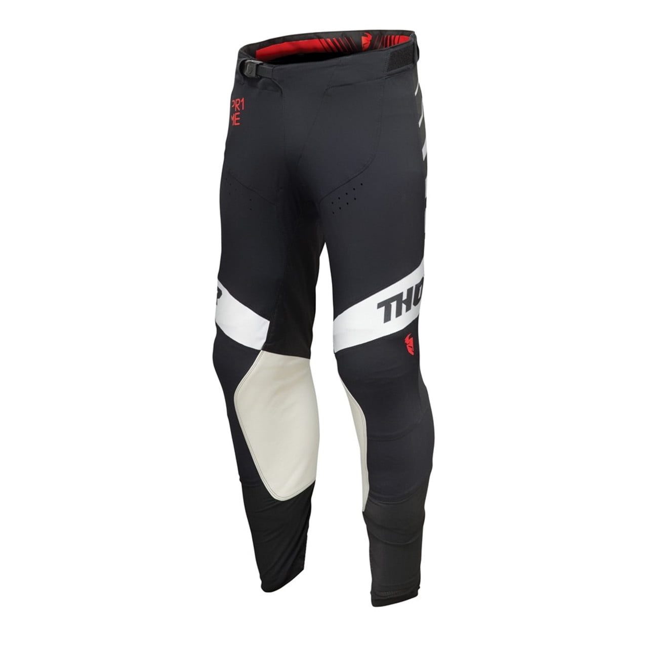 Thor 2024 Prime Analog Offroad Motocross Dirt Bike Pant - Black/White ...