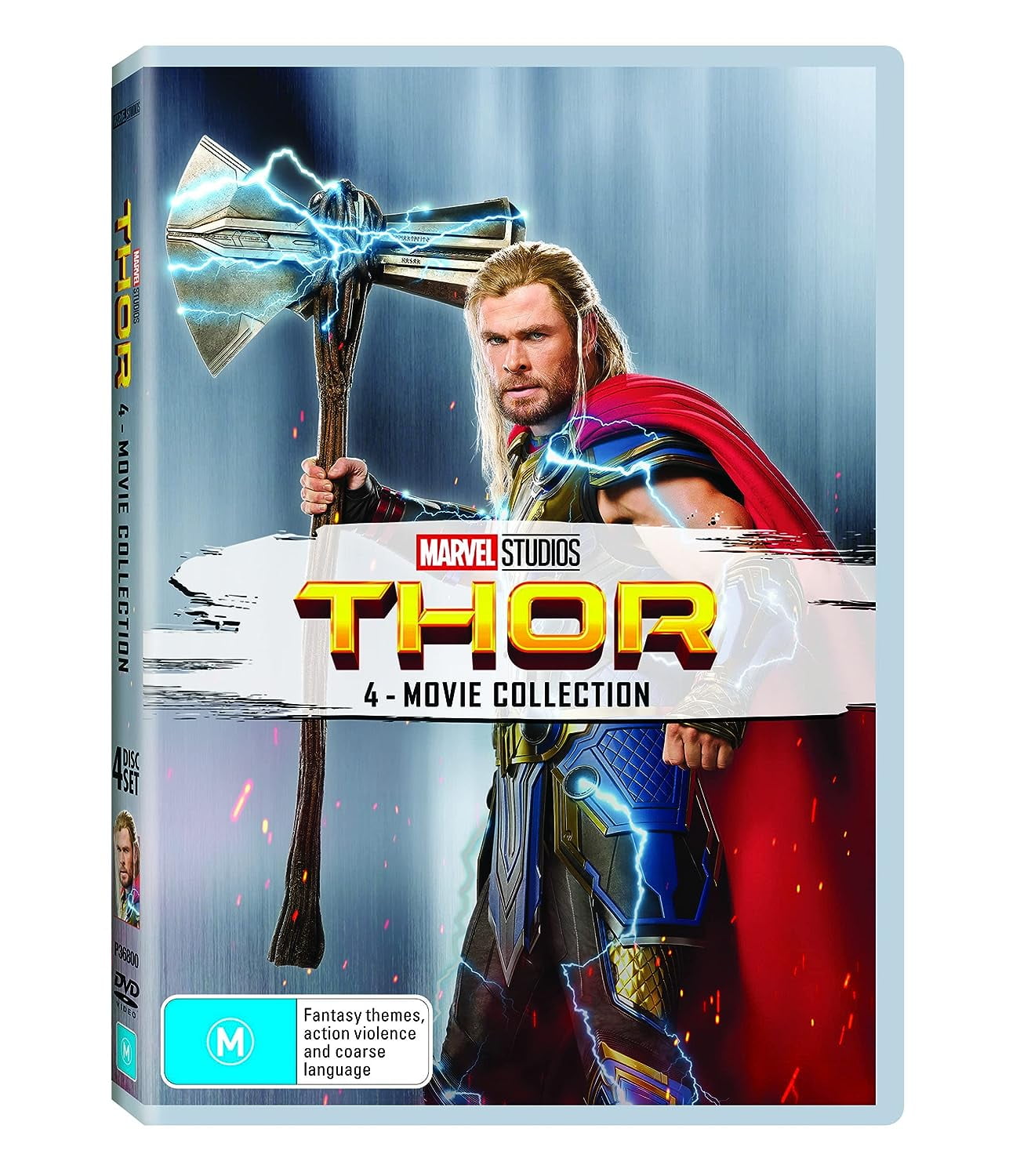 Thor: 4-Movie Marvel Collection DVD | Thor / Thor: Ragnarok / Thor: The ...