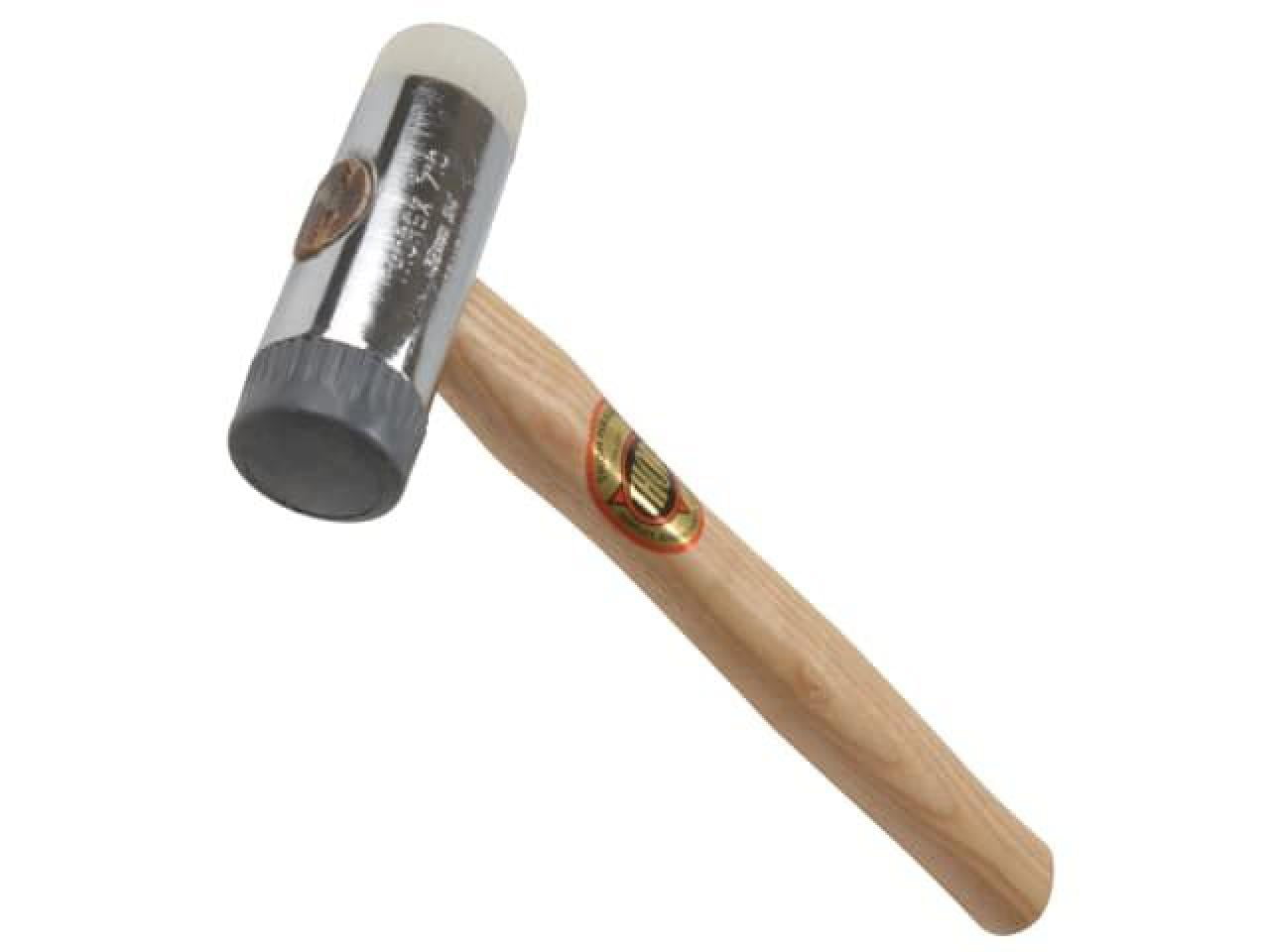 Thor - 710R Soft & Hard Faced Hammer Wood Handle 32mm 385g - Walmart.com