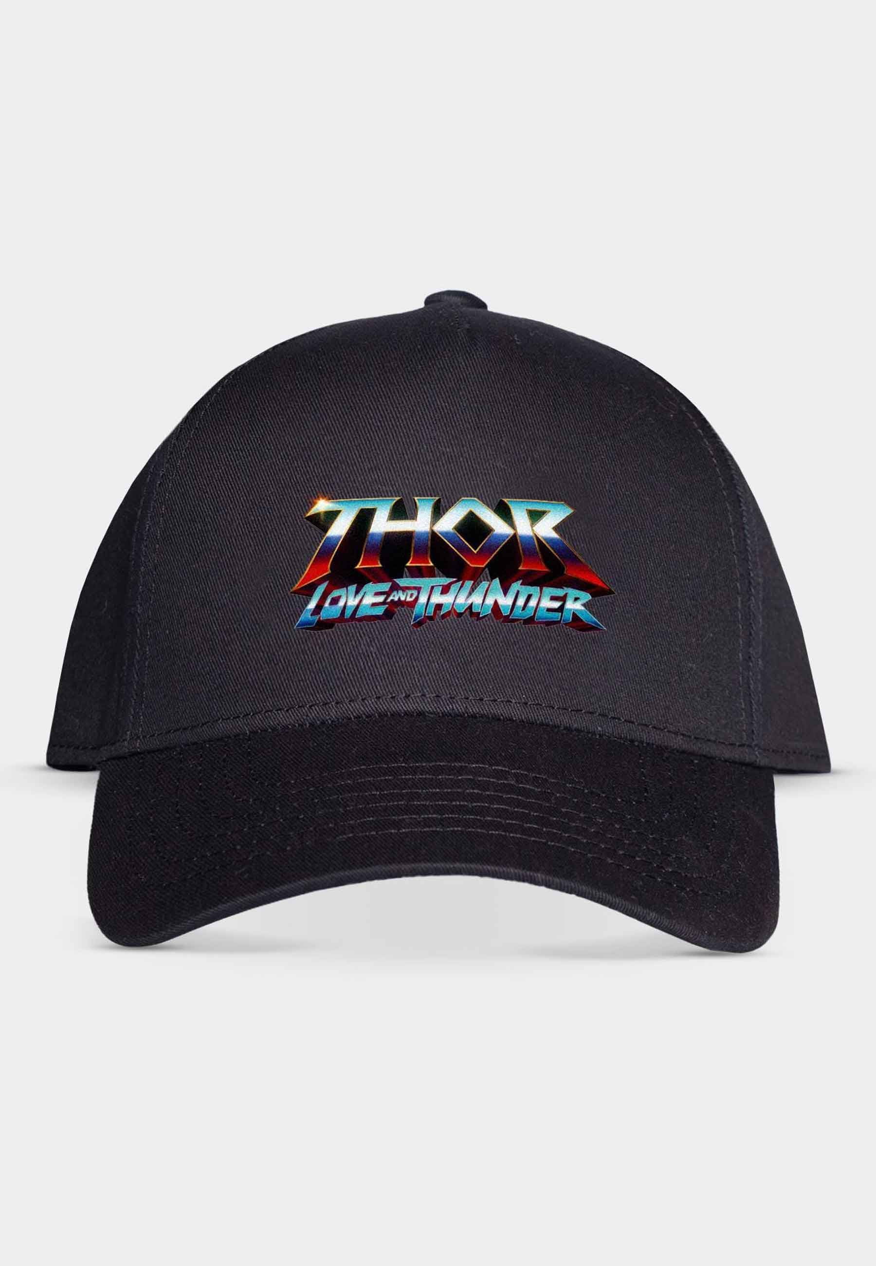 Thor Baseball Cap Love and Thunder Logo new Official Marvel Black ...