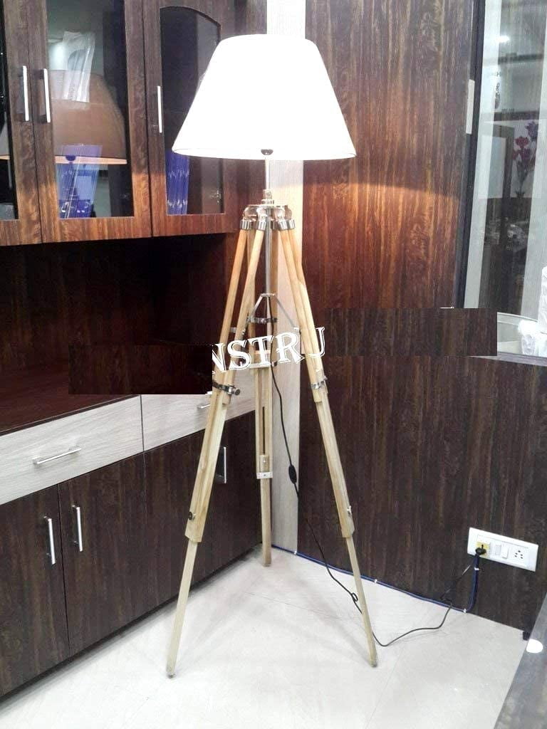 Thor Brand Modren Floor Lamp Lighting Wooden Lamps - Walmart.com