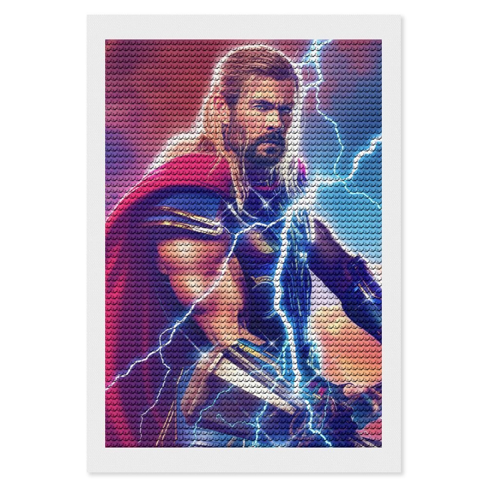 Thor Diamond Art Kits for Adults Beginners Round 5D Paint with Diamonds ...