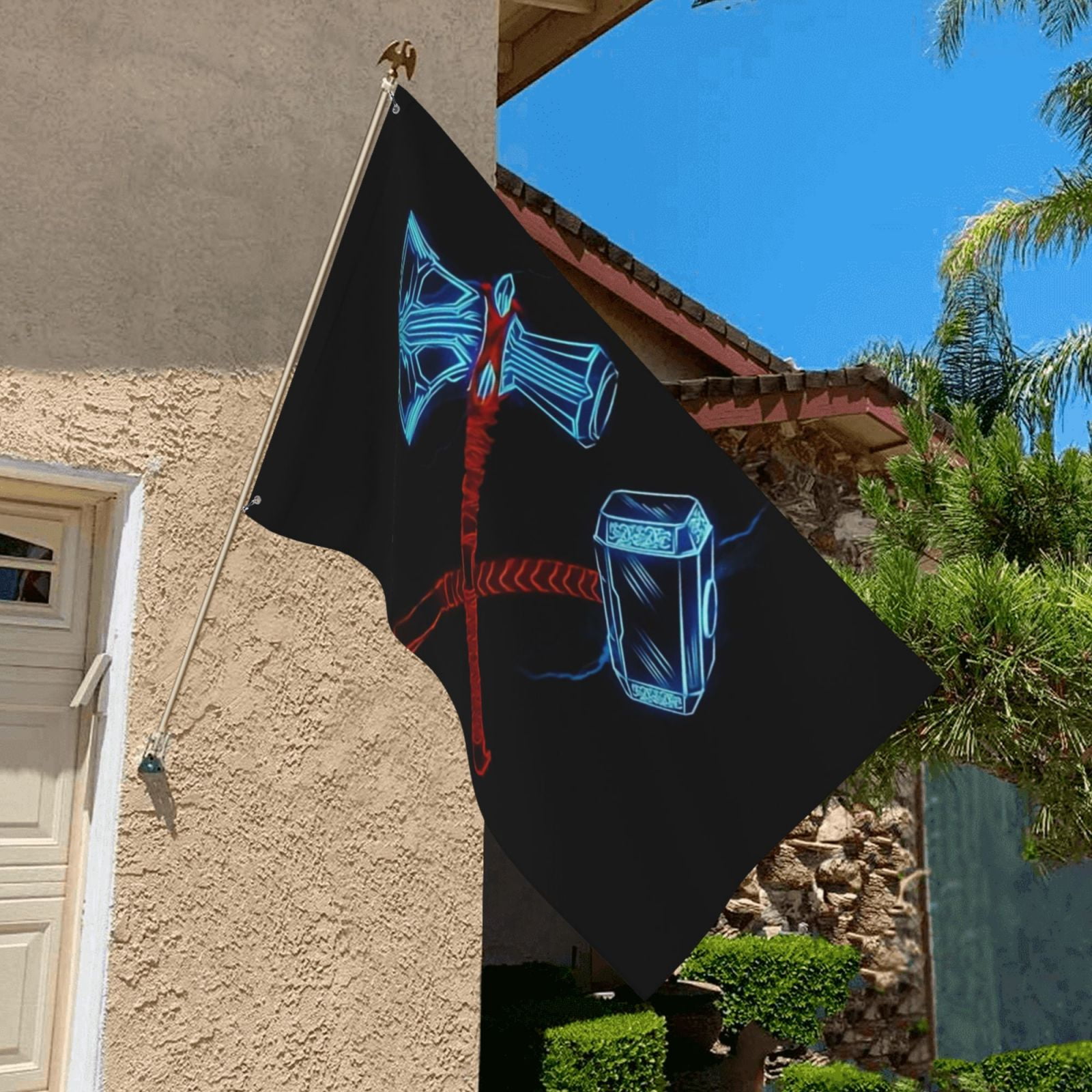 Thor Garden Flag 3x5 Feet Indoor Decoration Flag Outdoor Courtyard ...