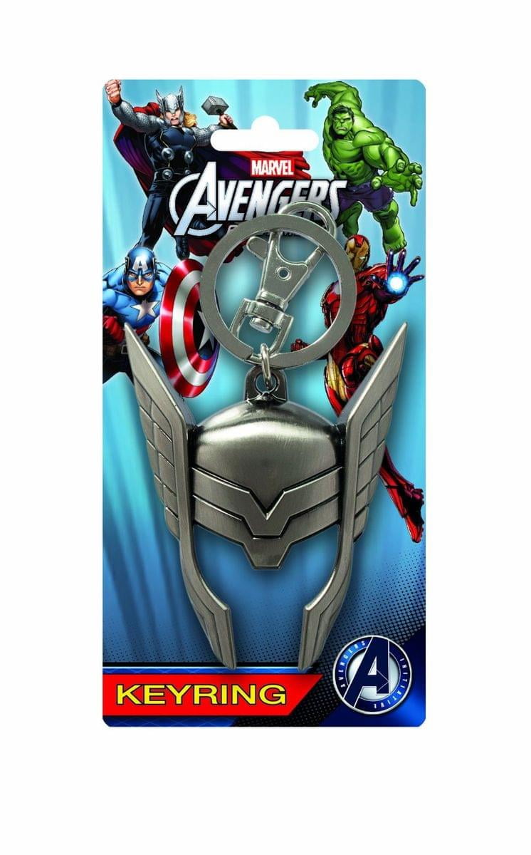 Thor Helmet Pewter Keychain - Walmart.com