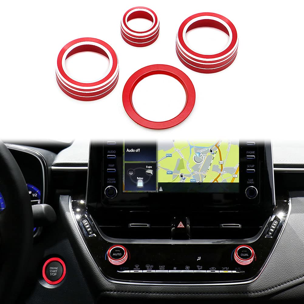 Thor-Ind for Toyota Corolla OIF8 Engine Start Stop Button AC Air ...