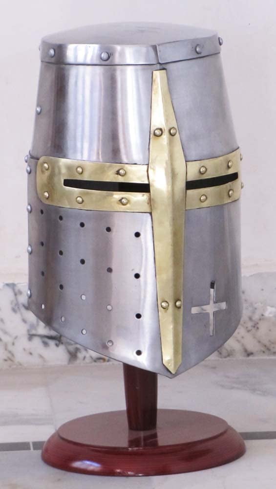 Thor Instruments Medieval Templar Crusader Knight Helmet Replica ...