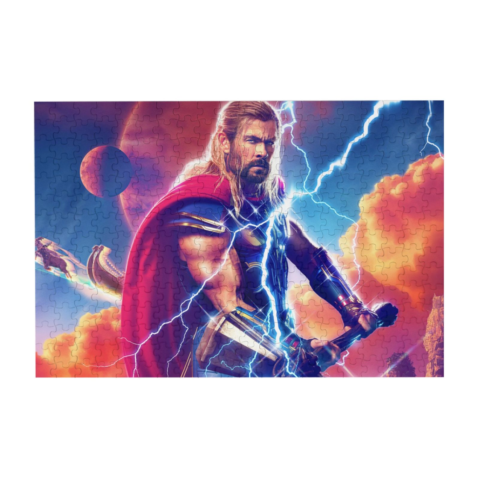 Thor Jigsaw Puzzle For Adults - 300 Piece Puzzle For Kids Boys Girls ...