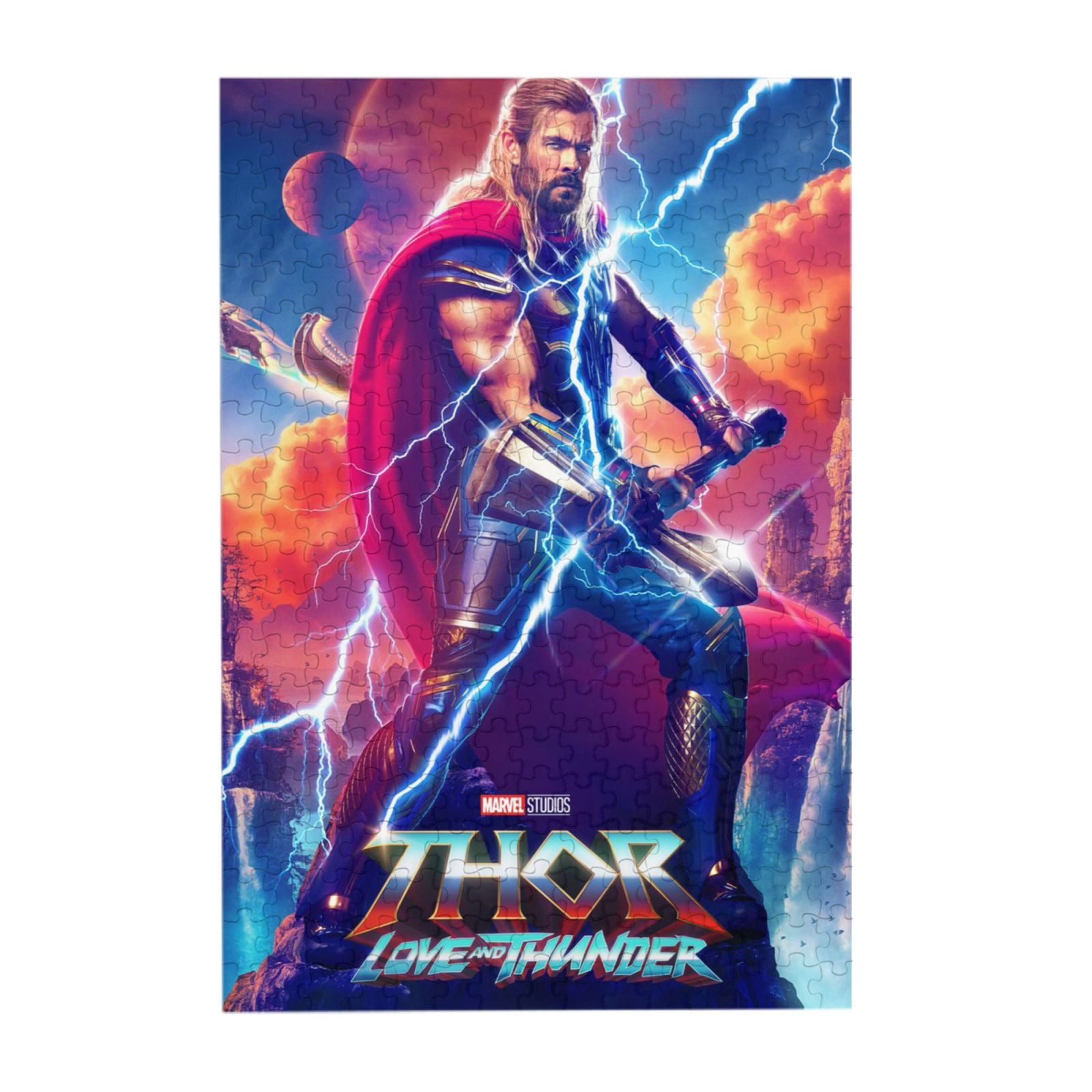 Thor Jigsaw Puzzle For Adults - 500 Piece Puzzle For Kids Boys Girls ...