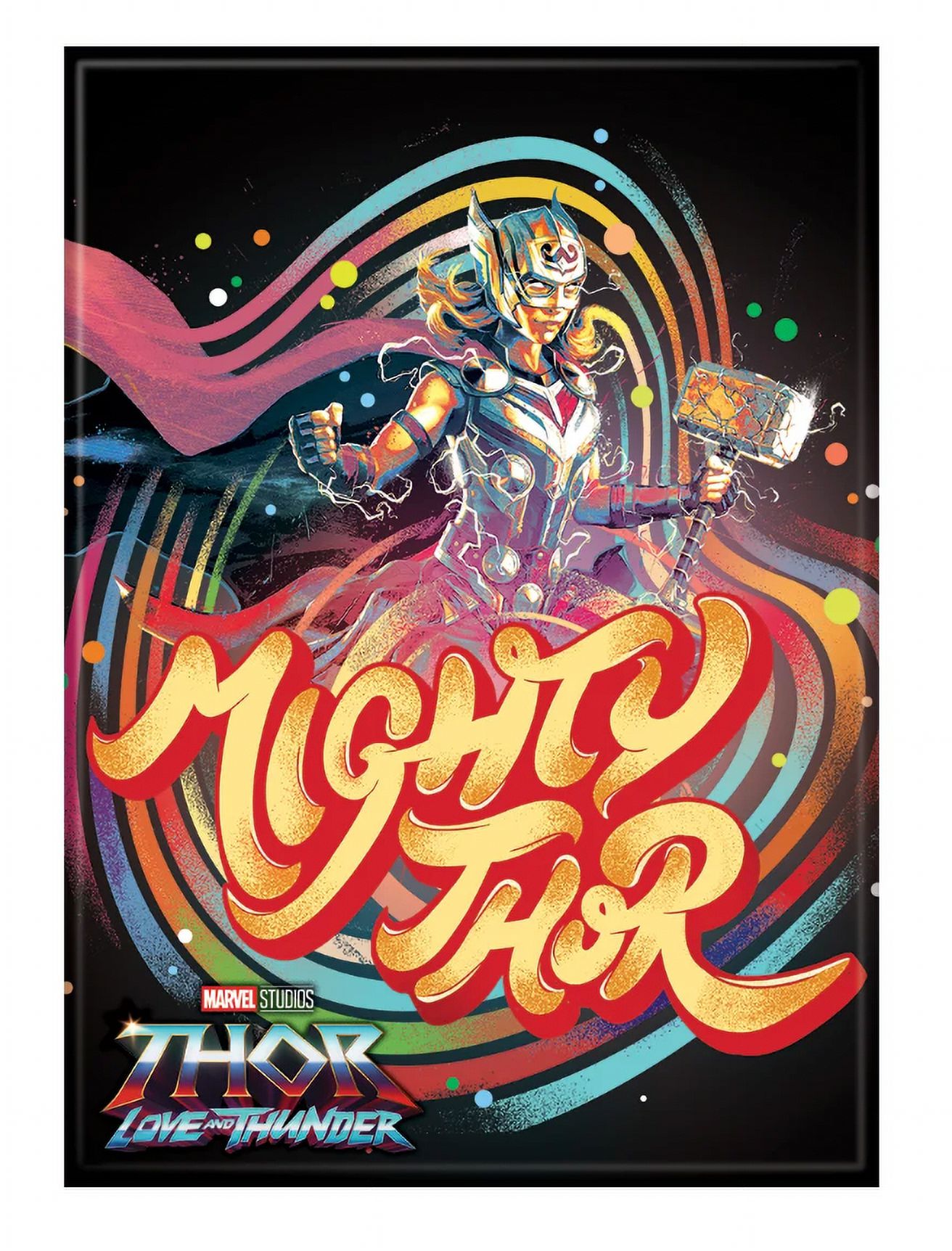 Thor LAT Mighty Thor Magnet Ata-Boy 2.5" x 3.5" - Walmart.com