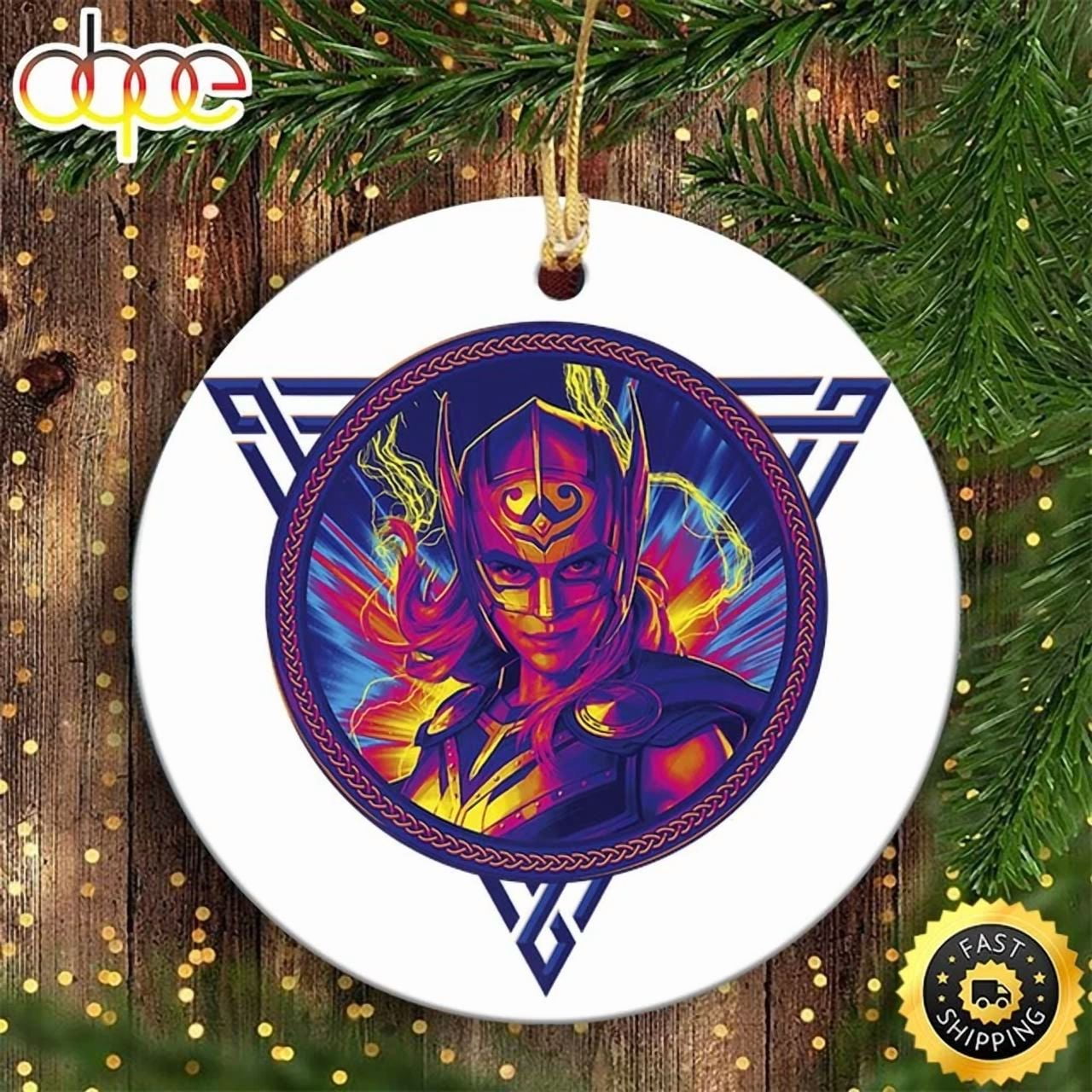 Thor Love And Thunder Jane Foster Explosion 2D Ceramic Ornament 1PC ...