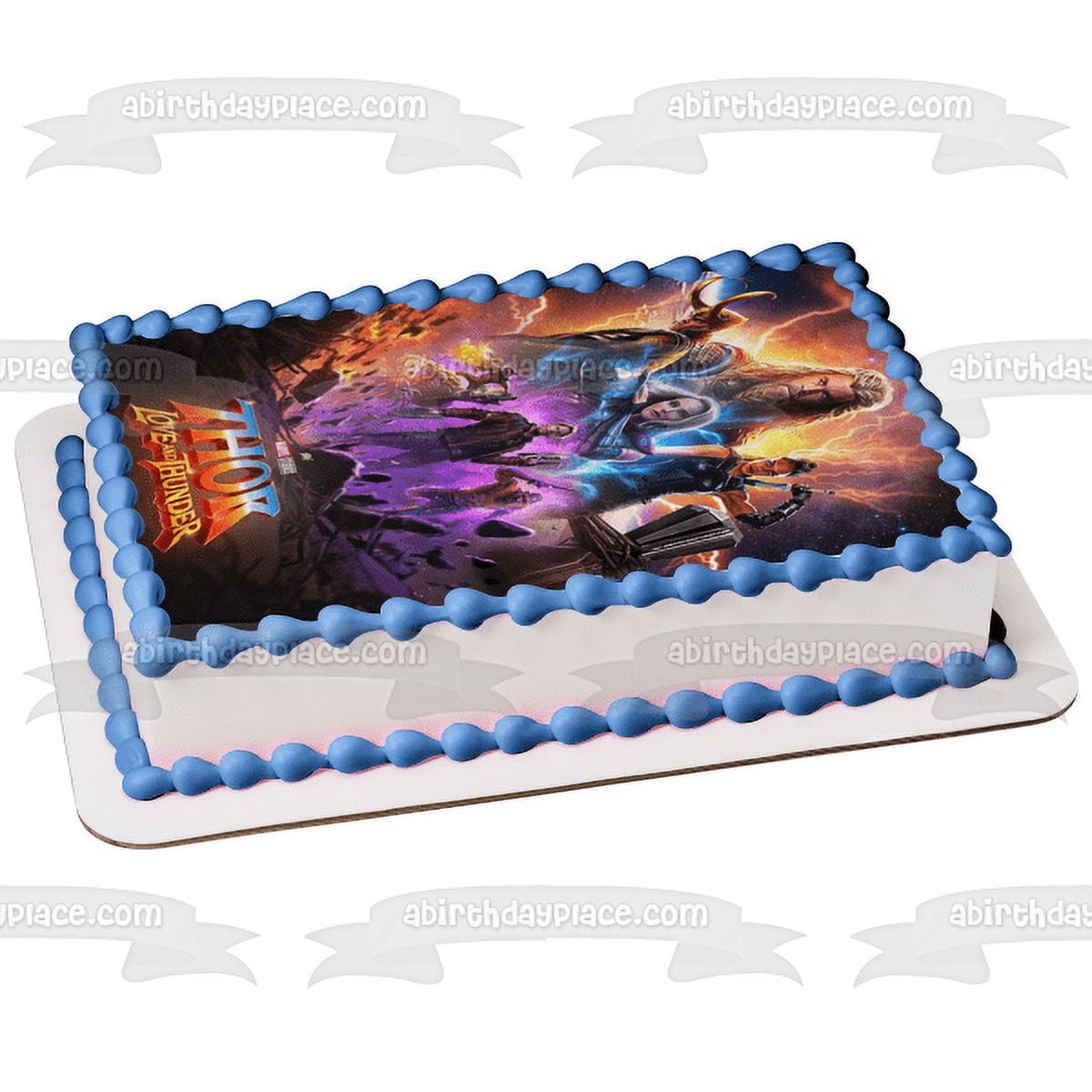 Thor Love and Thunder 2 Movie Poster Valkyrie Jane Foster Edible Cake ...