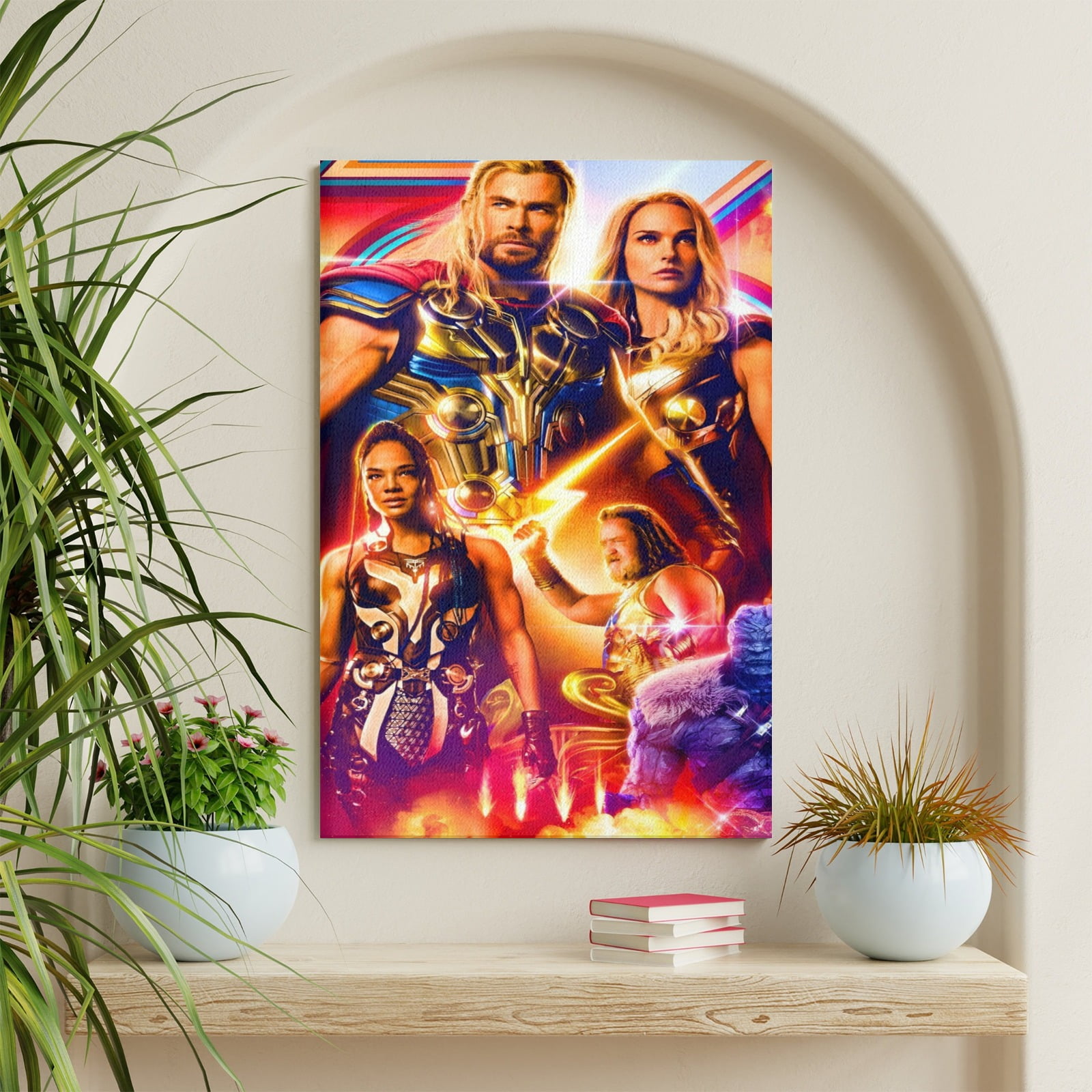 Thor: Love and Thunder Canvas Print - Vertical（8"x12"） - Walmart.com