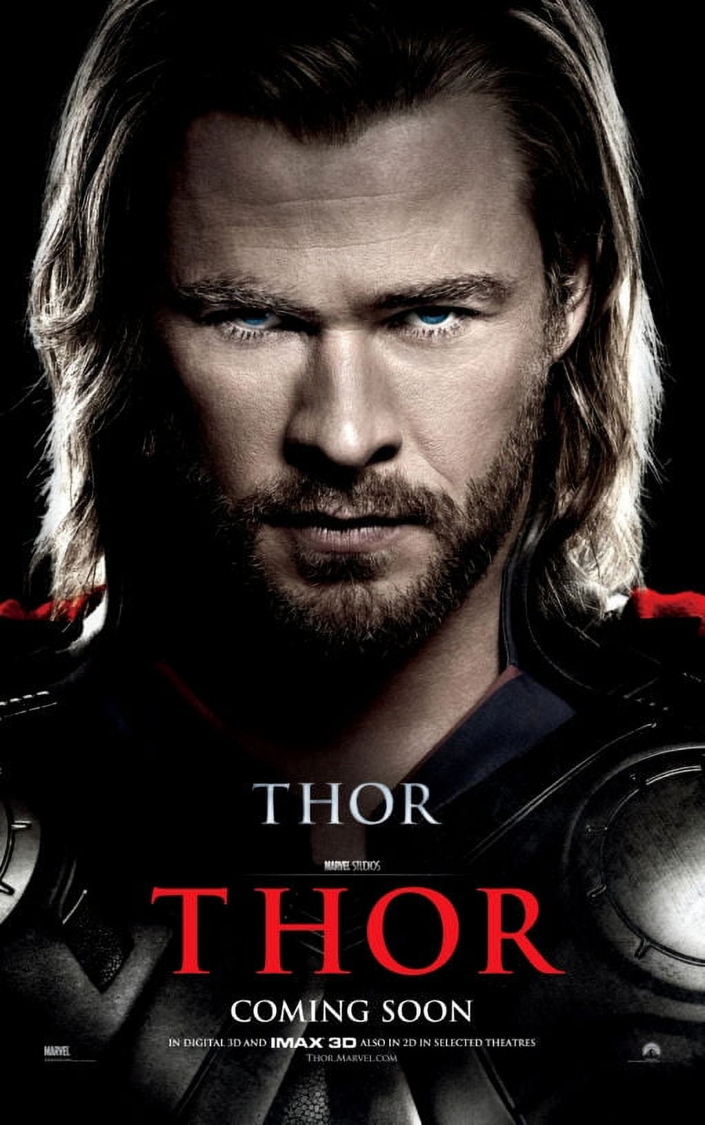 Thor Movie Poster 24x36 Art Decor Art Poster 24x36 Multi-Color Square ...