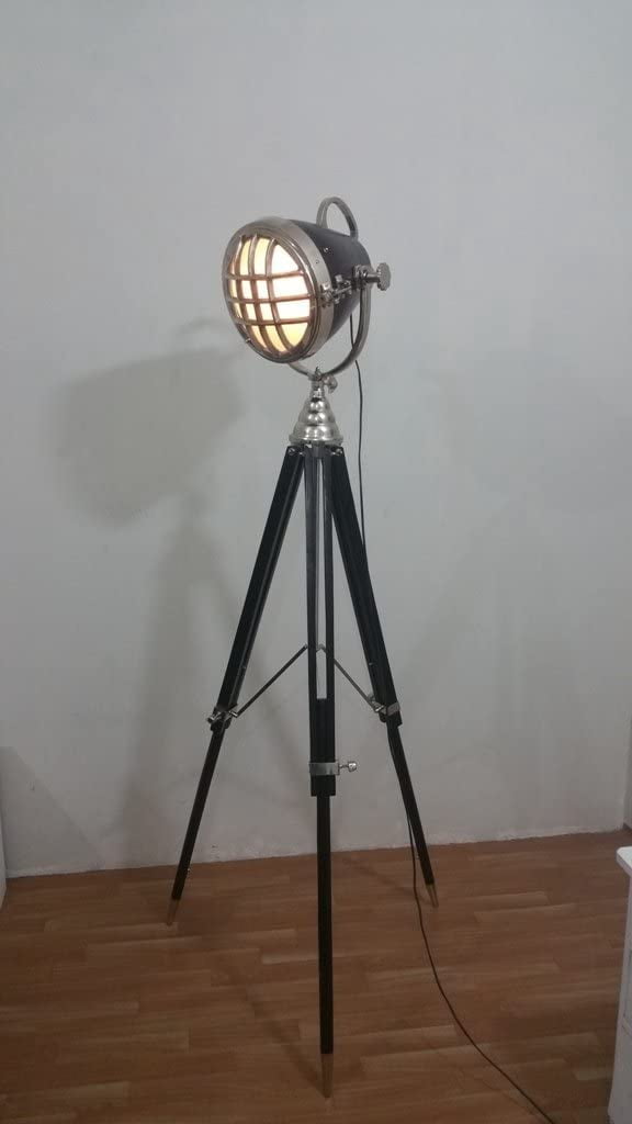 Thor Nautical Searchlight Floor Lamp Style Search Light With Tripod ...