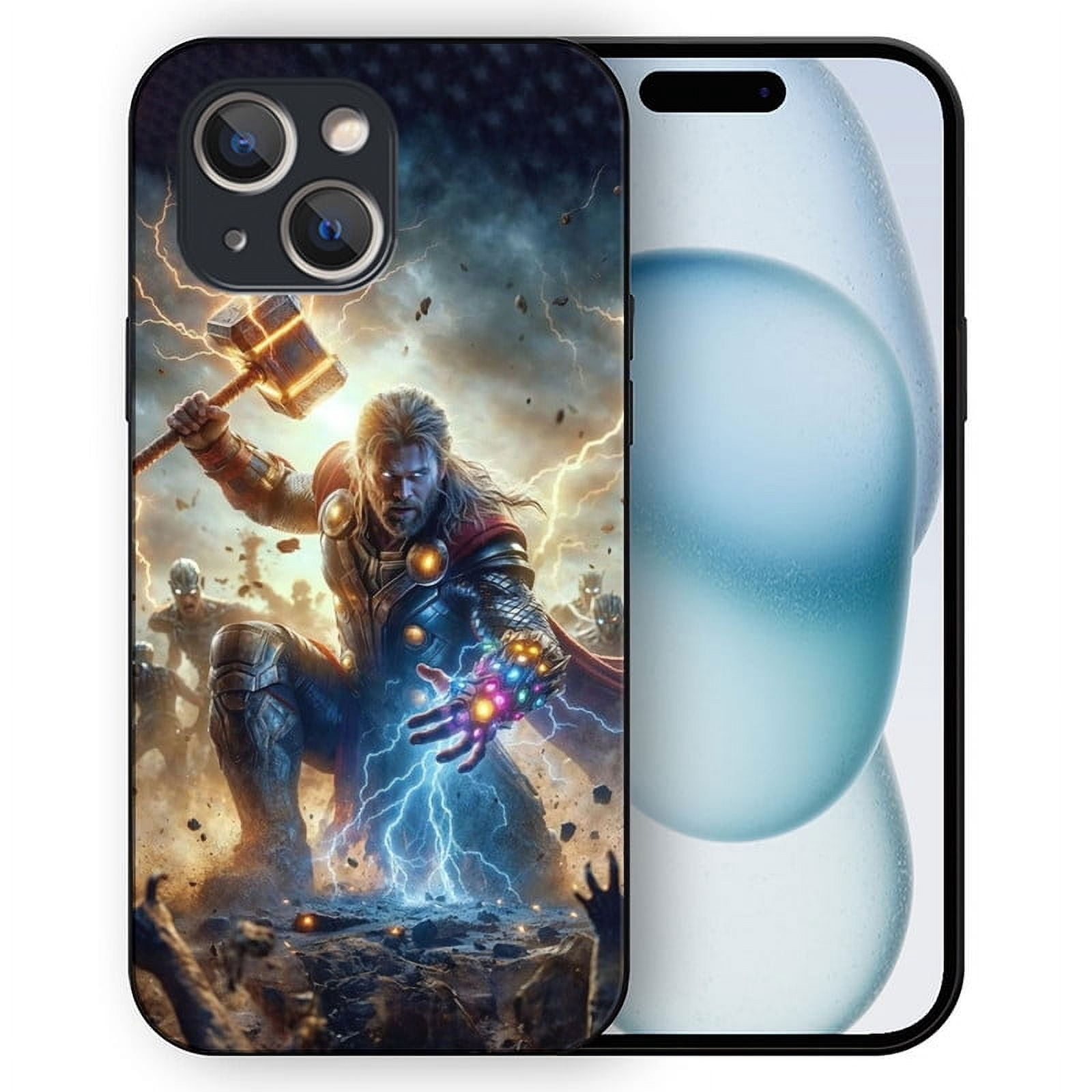 Thor Phone Case, for iPhone 13 Phone case, featuring a print of Thor ...