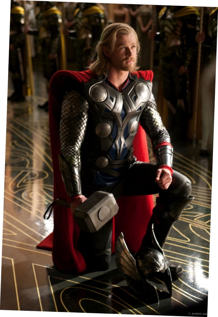 Thor Poster 12x16 Art Print on Metal Sign 12in x 16in #097754 Multi ...