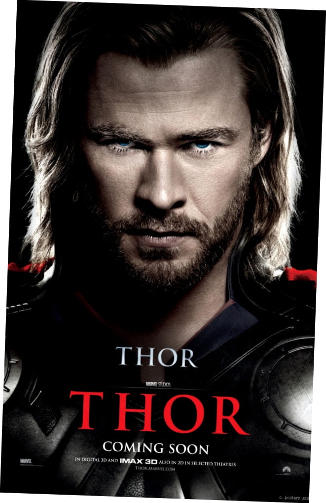 Thor Poster Metal Sign 8Inx 12In Art Print On Metal 8x12 Multi-Color Square Adults Best Posters ...