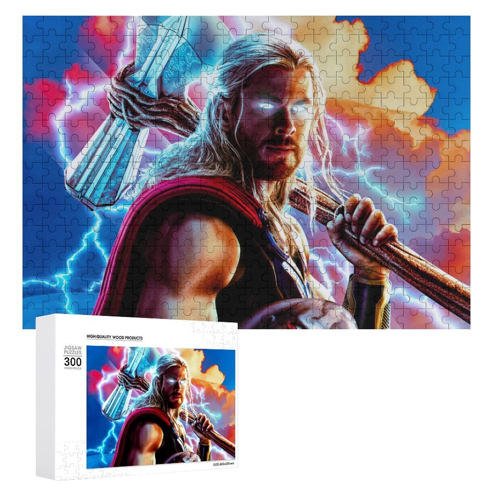 Thor Puzzle Enthusiasts, 300 PCS Jigsaw Puzzle - Walmart.com