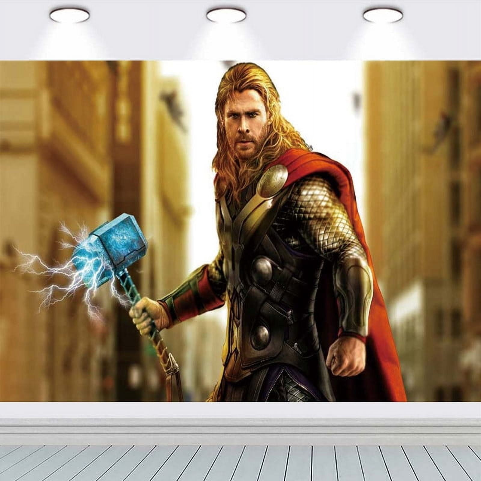 Thor Taspestry Wall Decor Backdrop Banner Party Supplies Poster ...